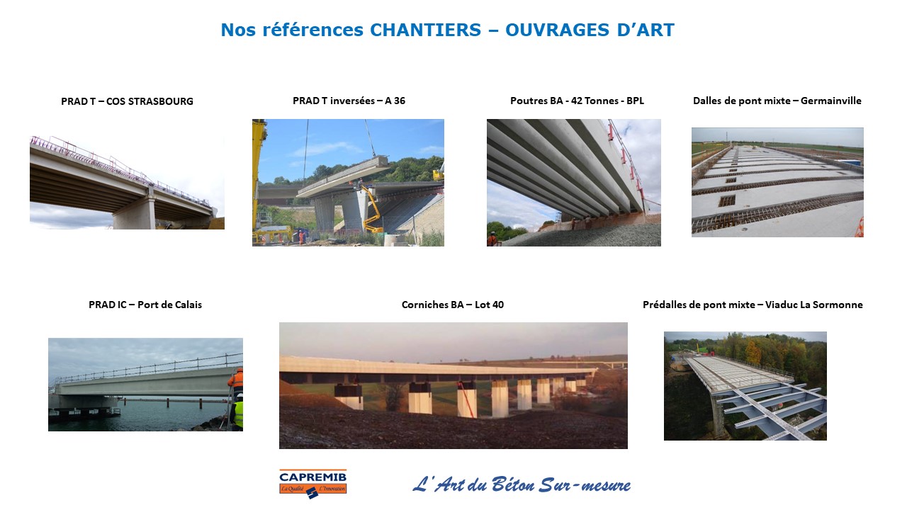 Réalisations Ouvrage d'Art | Capremib